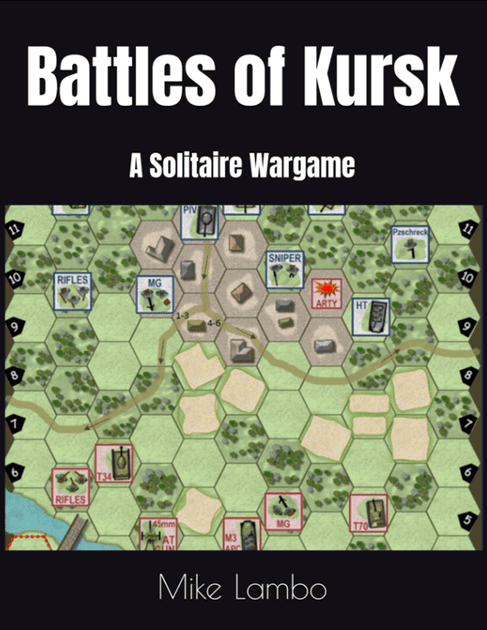 Counters from the original game book | Battles of Kursk: A Solitaire ...