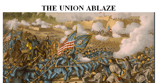 THE UNION ABLAZE: A Solitaire Game of the American Civil War (1861-1865 ...