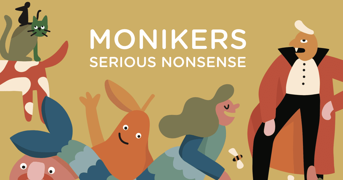 Monikers: Serious Nonsense | Board Game | BoardGameGeek