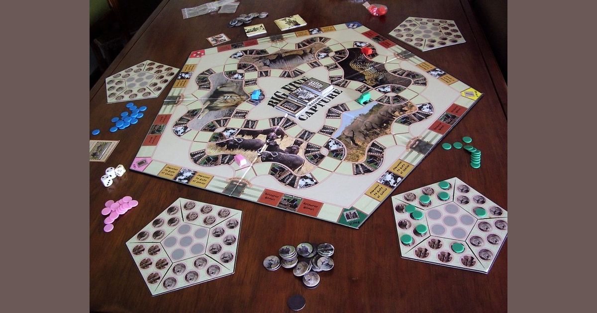 Big Five Capture | Board Game | BoardGameGeek