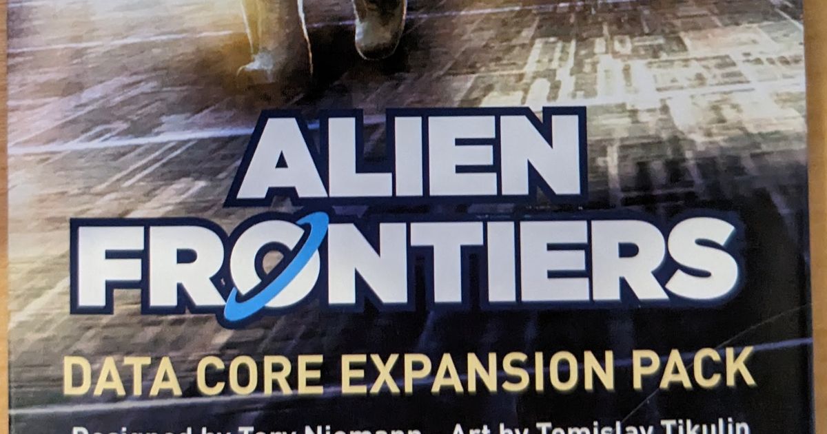 Alien Frontiers: Data Core Expansion Pack | Board Game | BoardGameGeek