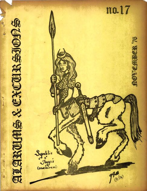 Alarums & Excursions (Issue 17 - Nov 1976) | Issue | RPGGeek