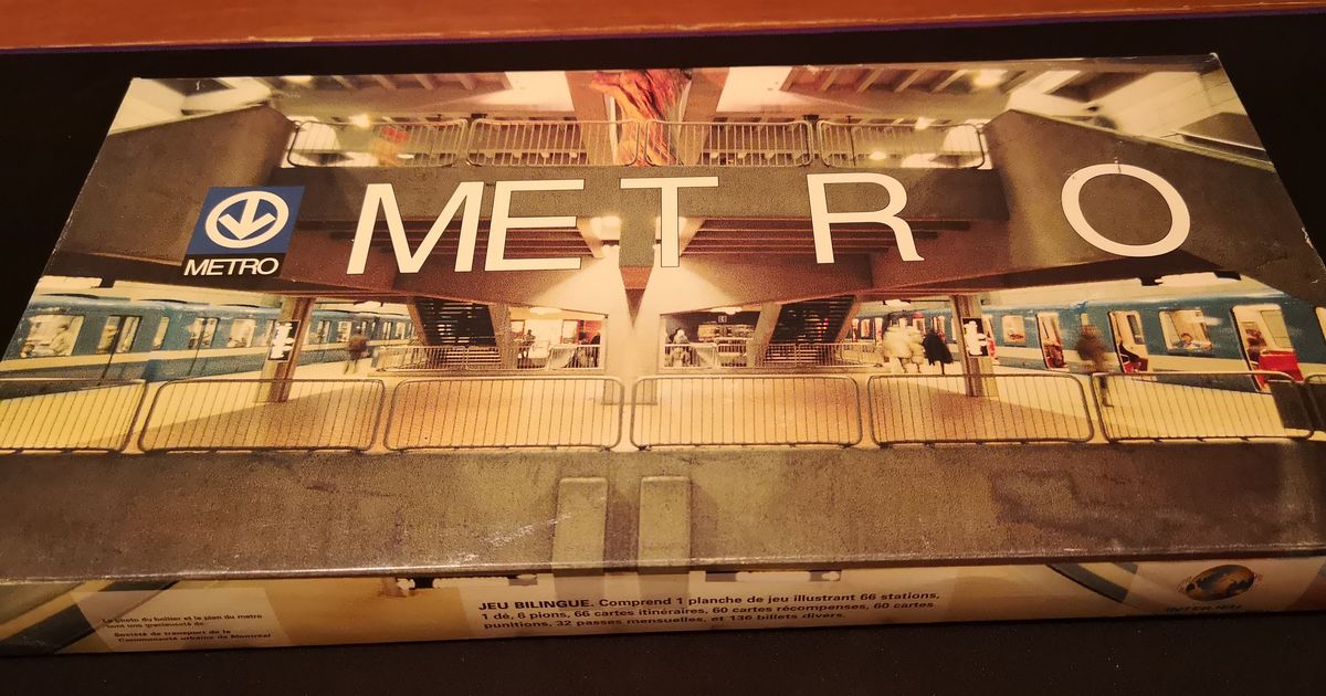 Metro | Board Game | BoardGameGeek