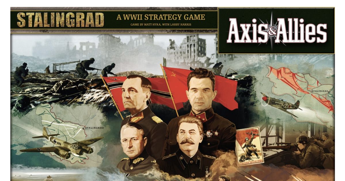 Axis & Allies: Stalingrad | Board Game | BoardGameGeek