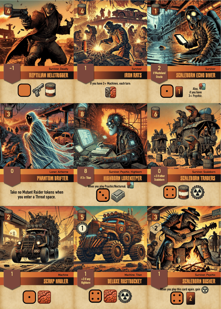 [WIP] Wasteland Convoy: A Post-Apocalyptic Retheme of Creature Caravan ...