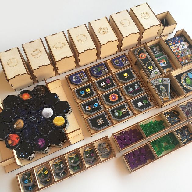 Gaia Project: The GiftForge Insert | Board Game Accessory | BoardGameGeek