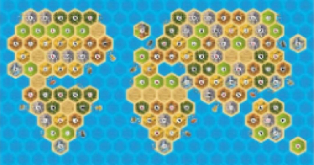 Help for balancing a big map with only 6 players | CATAN