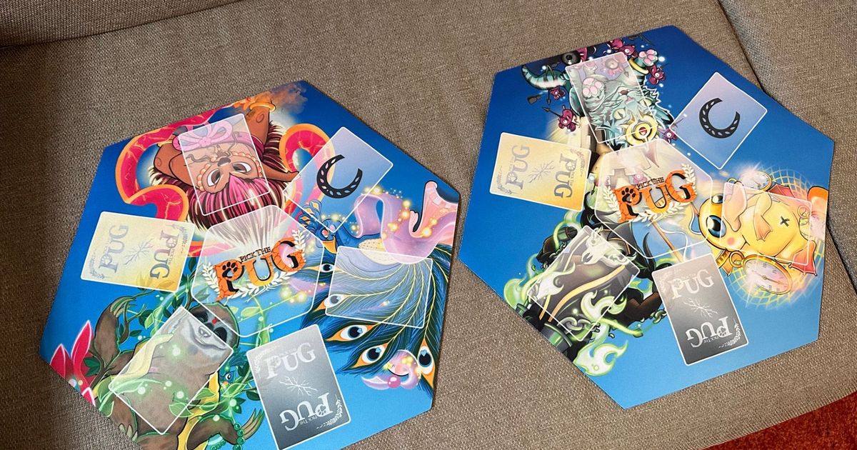 Pick The Pug: Central Playmat | Board Game Accessory | BoardGameGeek