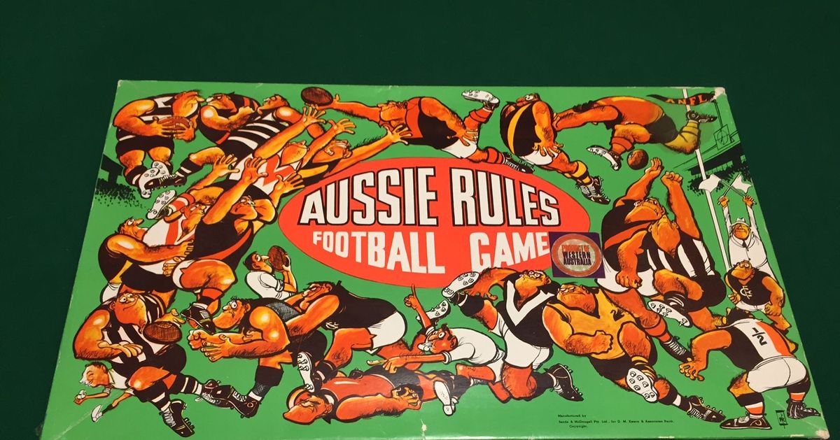 Aussie Rules Football Game | Board Game | BoardGameGeek