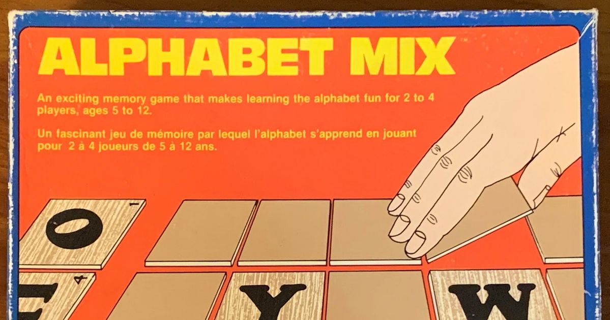 Alphabet Mix | Board Game | BoardGameGeek