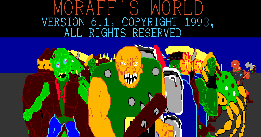 Moraff's World | Video Game | VideoGameGeek