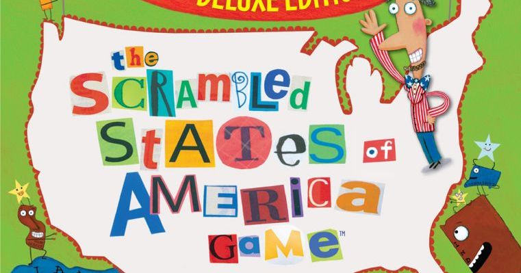 The Scrambled States of America: Deluxe Edition | Board Game ...