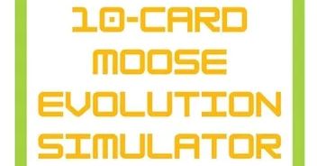 10-Card Moose Evolution Simulator | Board Game | BoardGameGeek