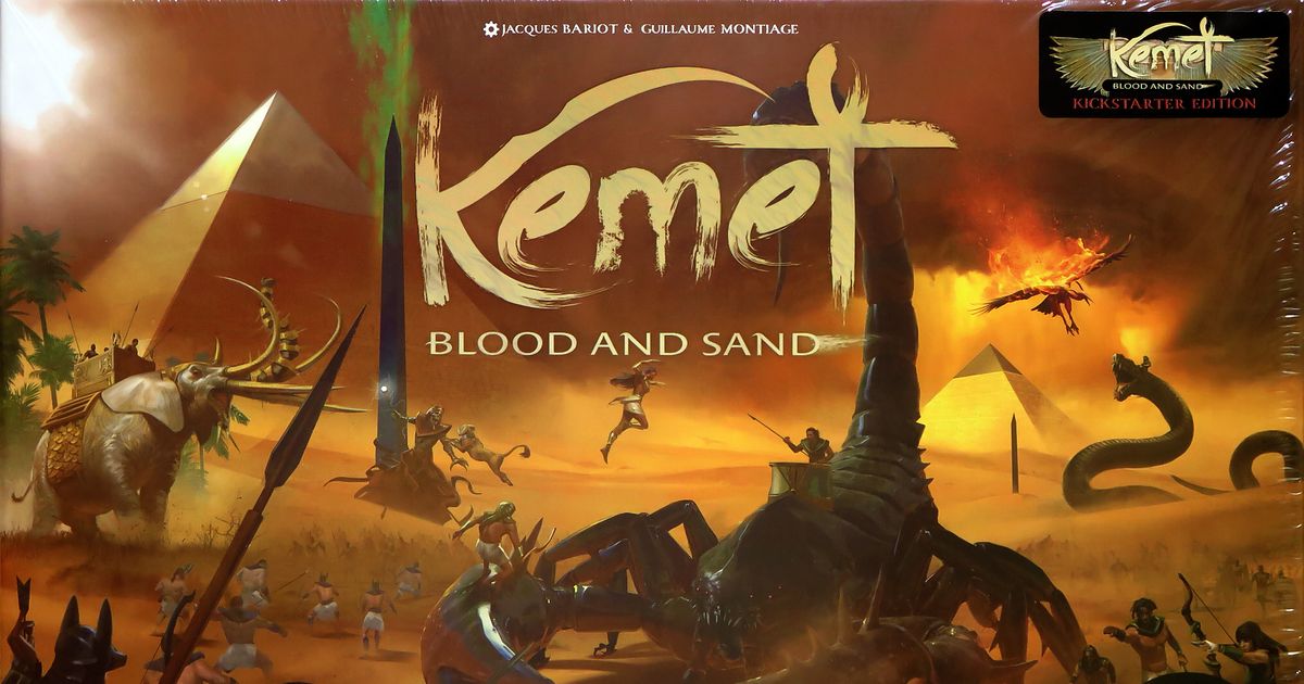 Kemet: Blood and Sand – Kickstarter Edition | Board Game | BoardGameGeek