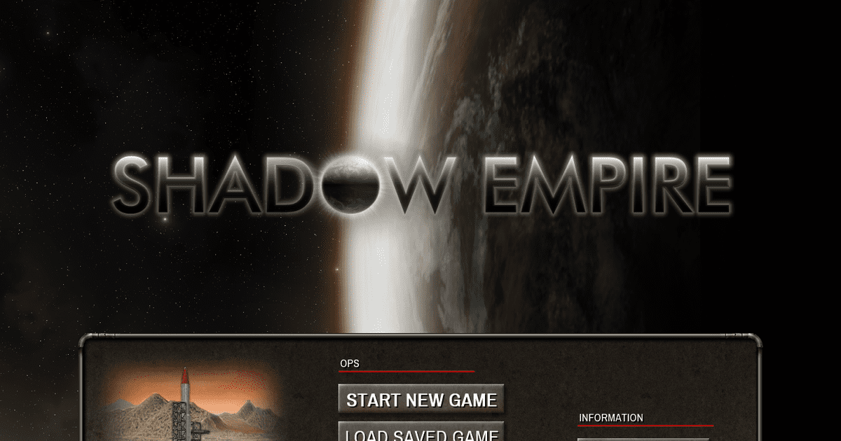 Shadow Empire | Video Game | VideoGameGeek