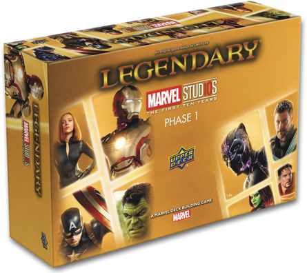 Legendary Marvel Studios Phase 1 divider labels | Legendary: A Marvel ...