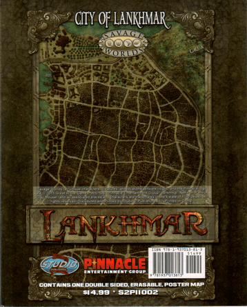 Lankhmar / Nehwon Poster Map | RPG Item | RPGGeek