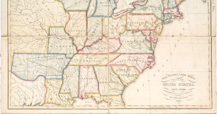 Travellers' Tour Through the United States | Board Game | BoardGameGeek