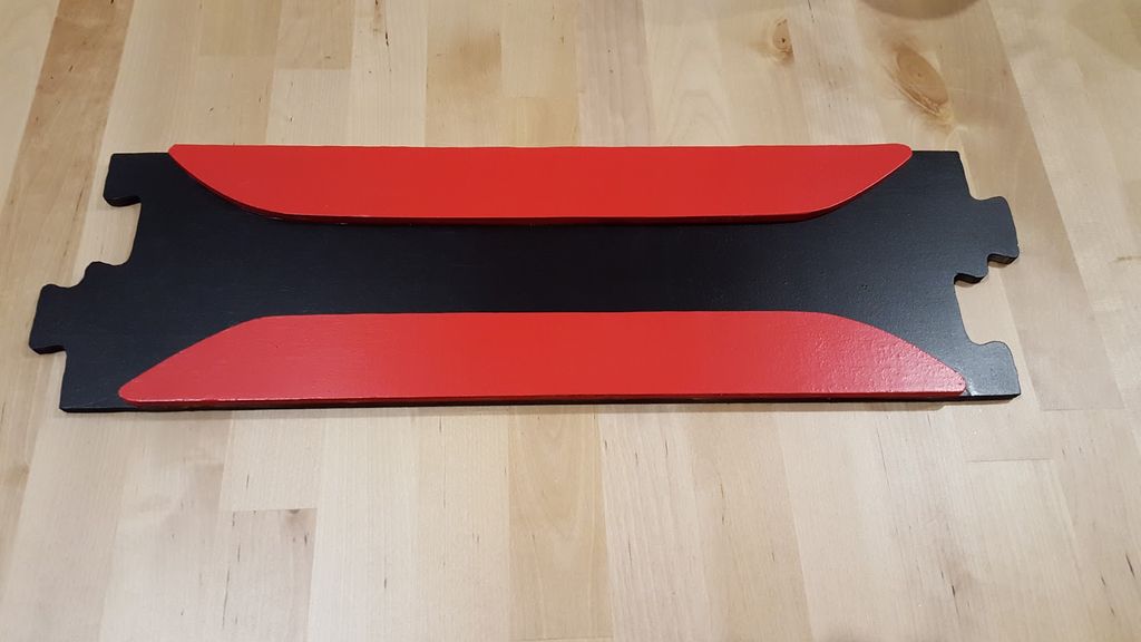 My custom Pitch Car track pieces... | PitchCar