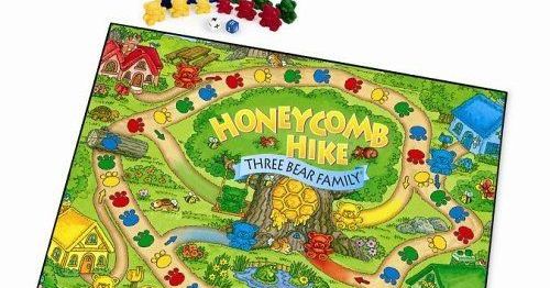 Three Bear Family Honeycomb Hike | Board Game | BoardGameGeek