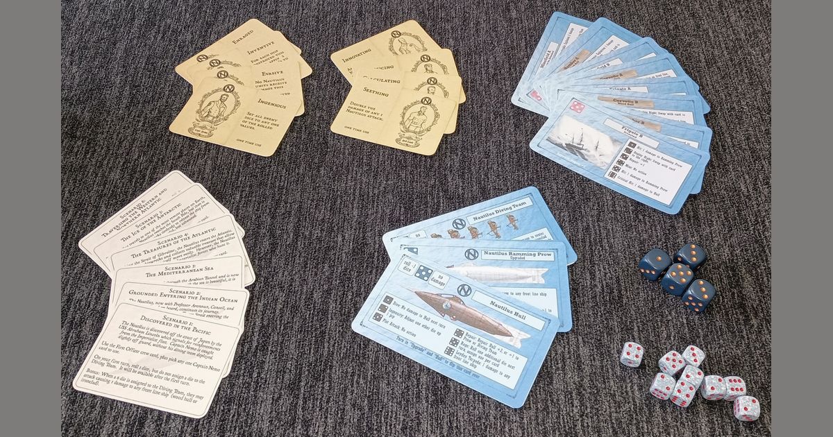 Pocket Nautilus Ready for Playtesting | Narrow Gate Games - Scott Allen ...