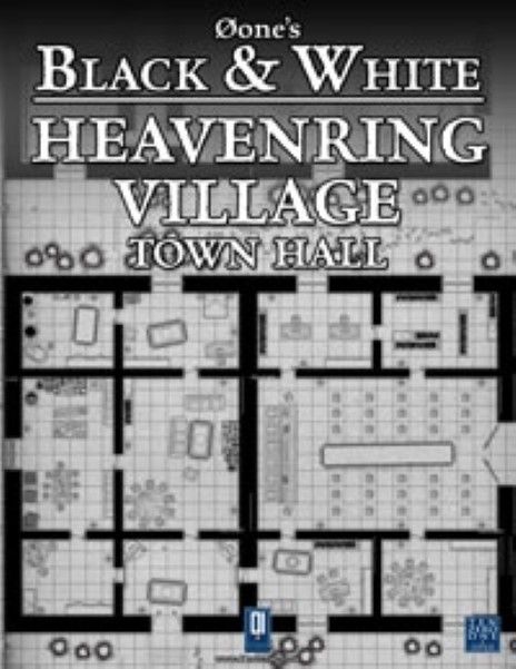 0one's Black & White: Heavenring Village - Town Hall | RPG Item | RPGGeek