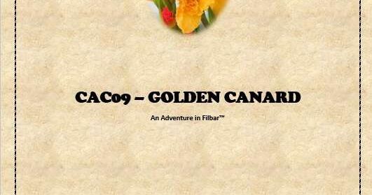 CAC09: Golden Canard | RPG Item | BoardGameGeek