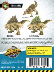 Monsterpocalypse Miniatures Game: Protectors Terrasaurs Unit Expansion ...