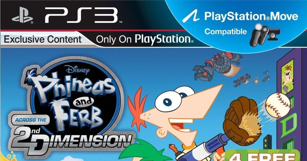 Phineas and Ferb: Across the 2nd Dimension | Video Game | VideoGameGeek