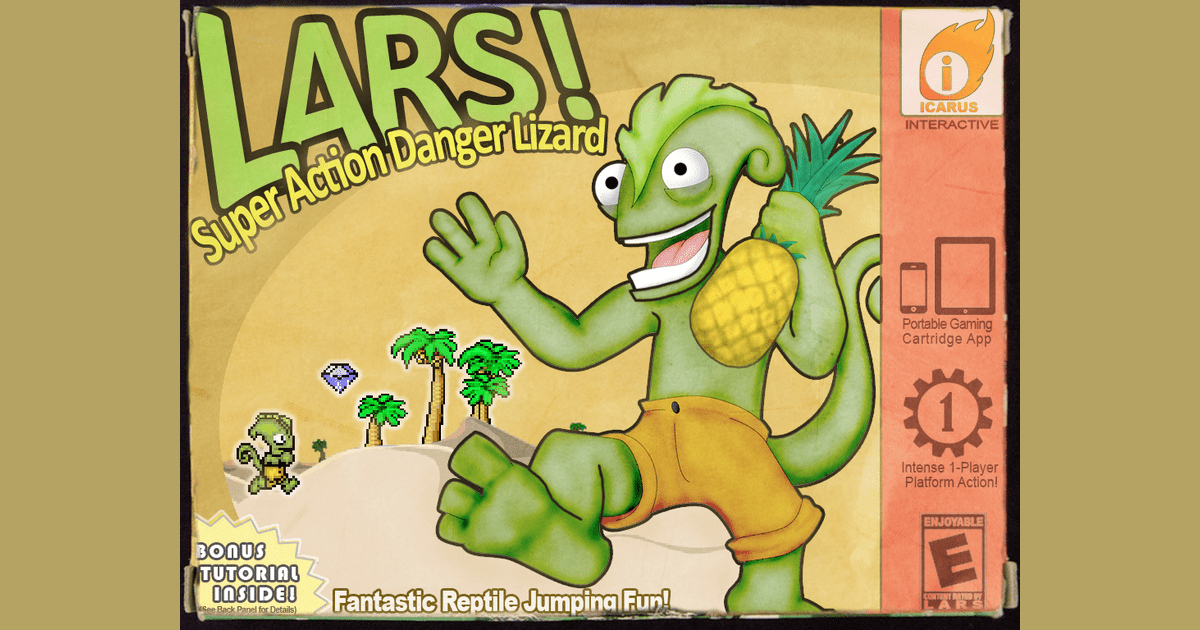 Lars! Super Action Danger Lizard | Video Game | BoardGameGeek