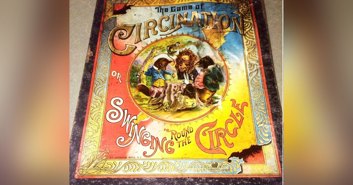 The Game of Circination or Swinging Round the Circle | Board Game ...