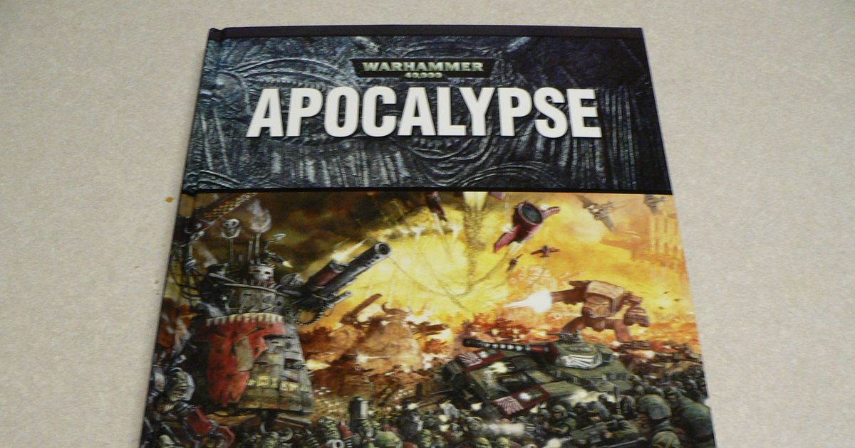 Warhammer 40,000: Apocalypse | Board Game | BoardGameGeek