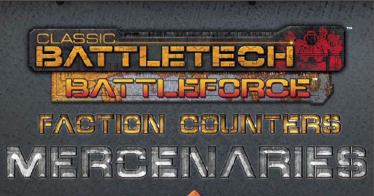 BattleTech: BattleForce Faction Counters – Mercenaries | Board Game ...