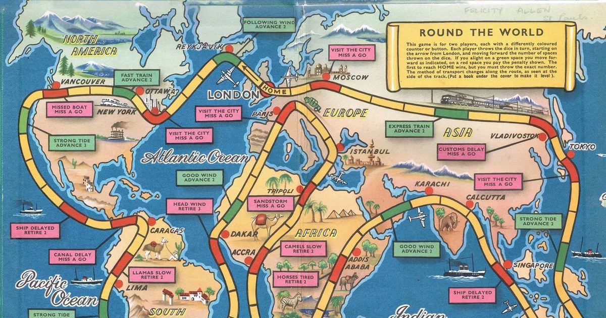 Round the World | Board Game | BoardGameGeek