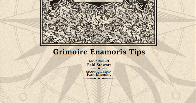 Grimoire Enamoris Tips | RPG Item | RPGGeek