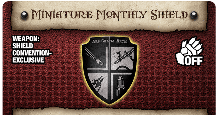 Wander: The Cult of Barnacle Bay – Miniature Monthly Shield Promo Card ...