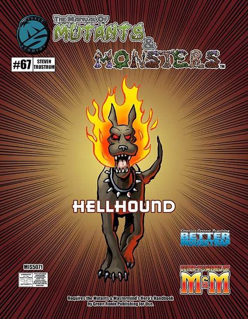 The Manual of Mutants & Monsters #67: Hellhound | RPG Item | RPGGeek