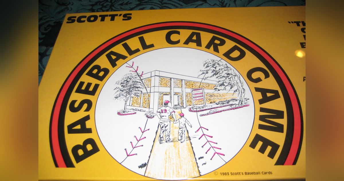 Scott's Baseball Card Game | Board Game | BoardGameGeek