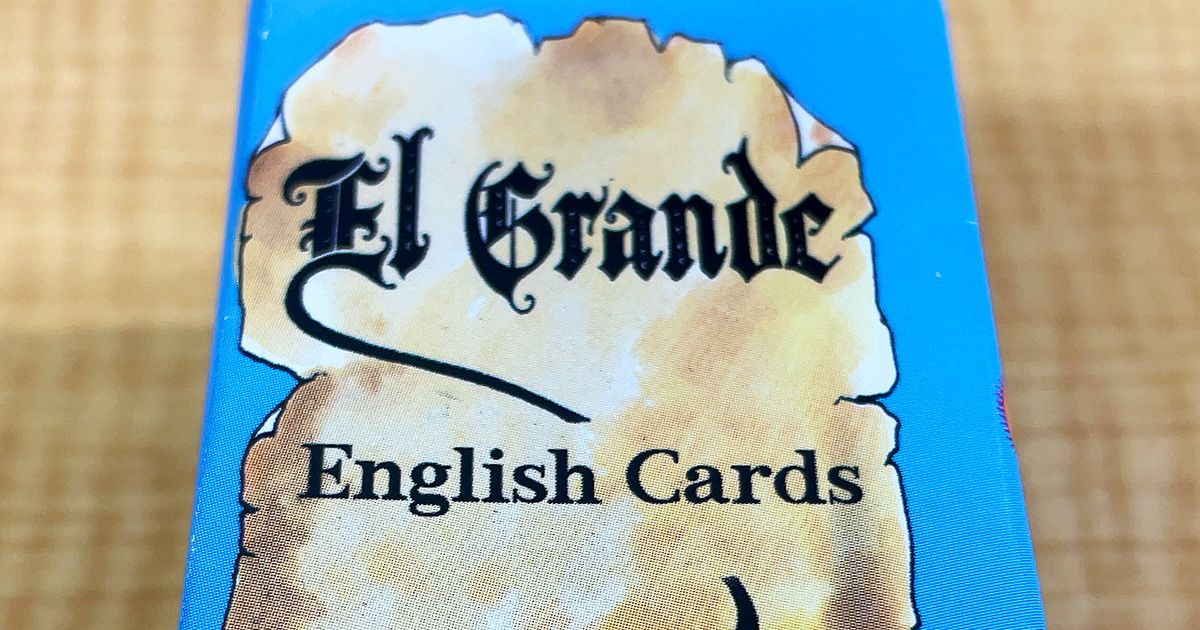 El Grande: English Cards | Board Game Accessory | BoardGameGeek