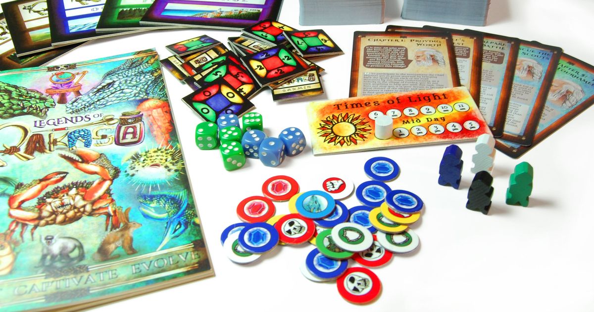 Legends of Rakasa: Fordra | Board Game | BoardGameGeek