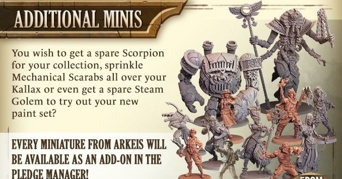 Arkeis: Additional Miniatures | Board Game Accessory | BoardGameGeek