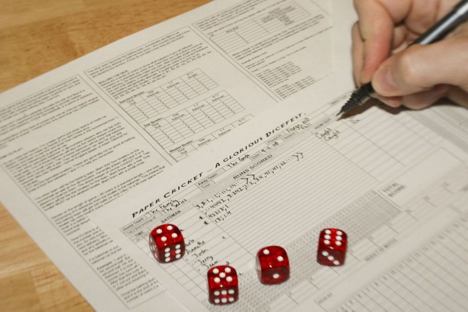 Paper Cricket | Board Game | BoardGameGeek