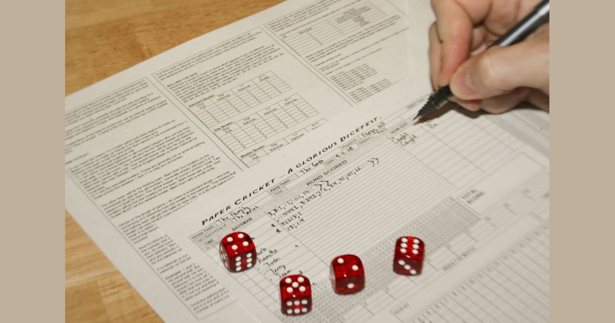 Paper Cricket Files and Scoresheet | Paper Cricket