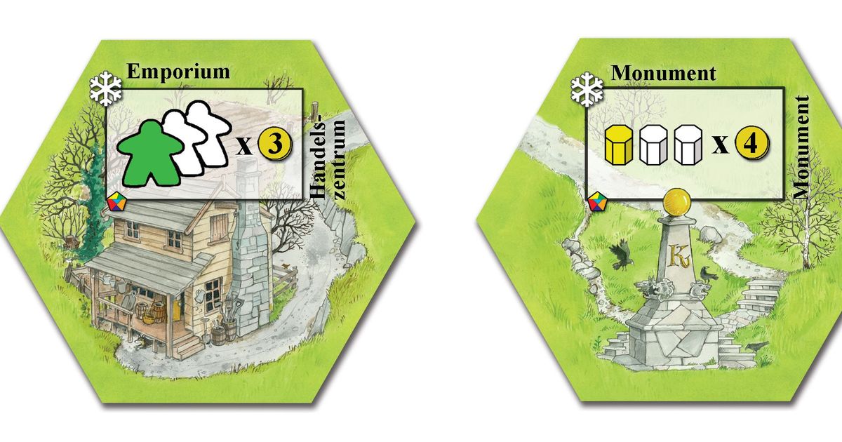 Keyflower: Emporium & Monument | Board Game | BoardGameGeek