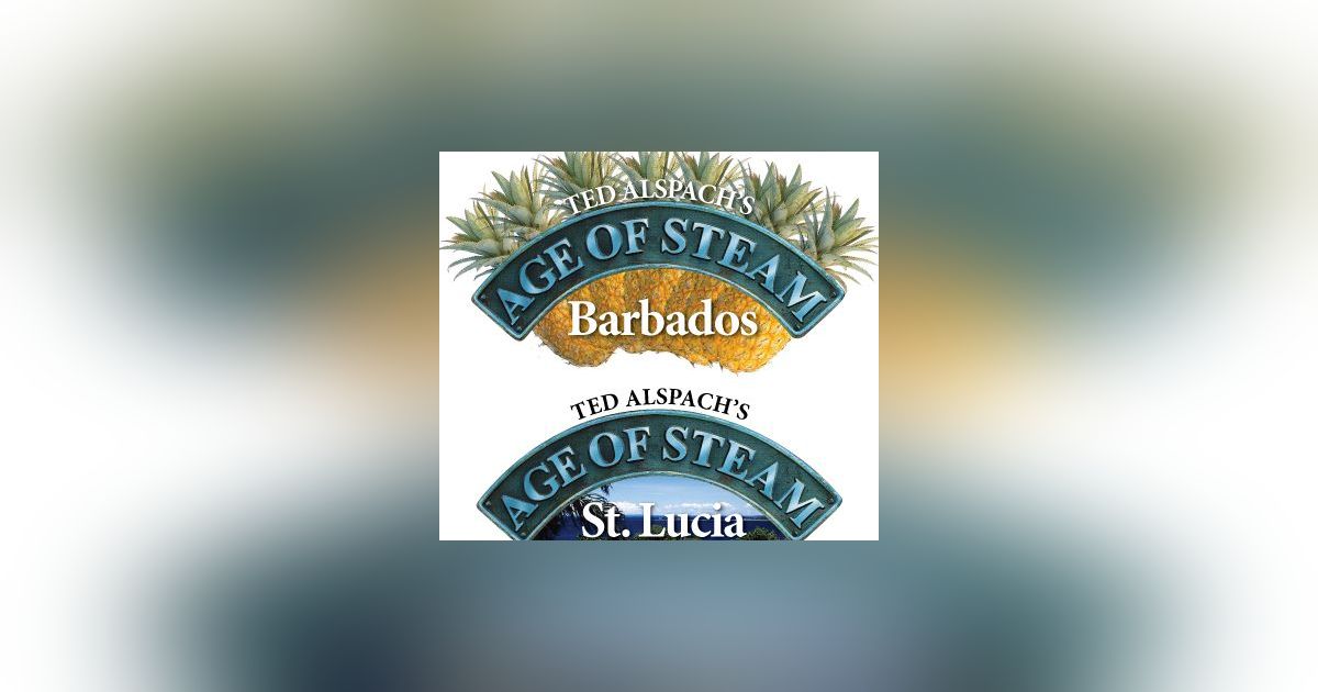Age of Steam Expansion: Barbados / St. Lucia | Board Game | BoardGameGeek