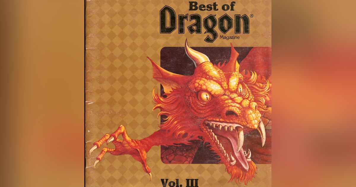 Best of Dragon Magazine Vol. III | Issue | RPGGeek