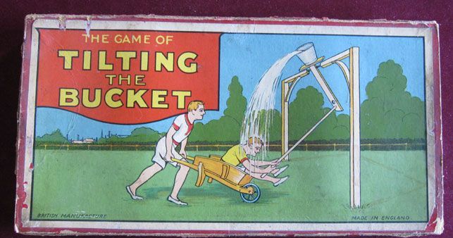 The Game of Tilting the Bucket | Board Game | BoardGameGeek