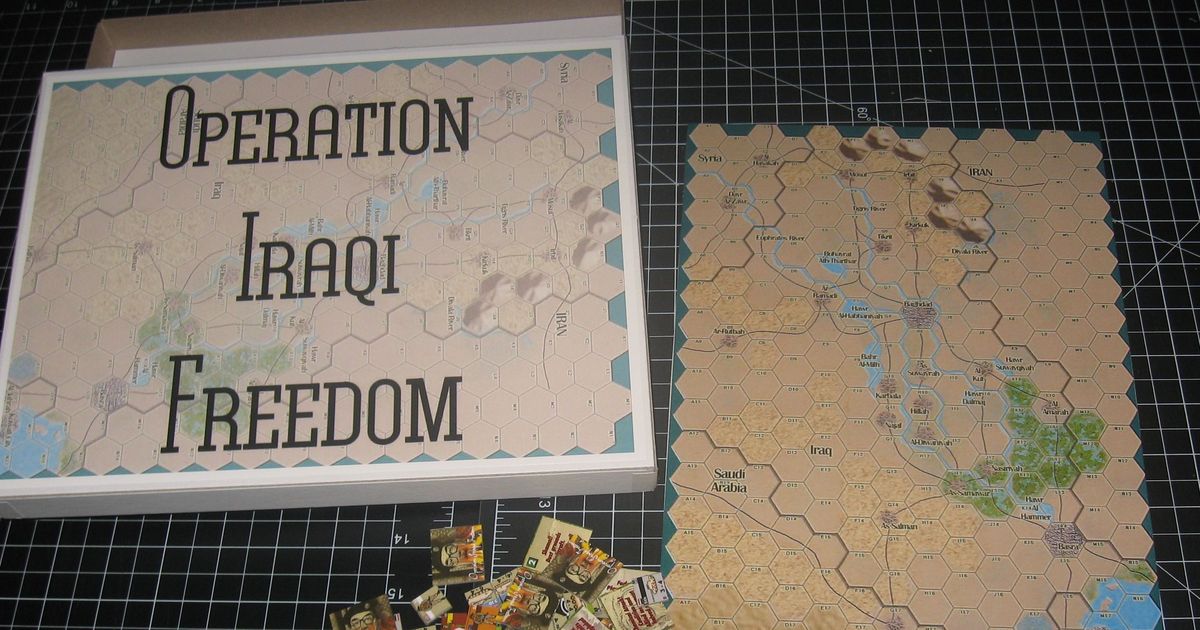 Operation Iraqi Freedom | Board Game | BoardGameGeek