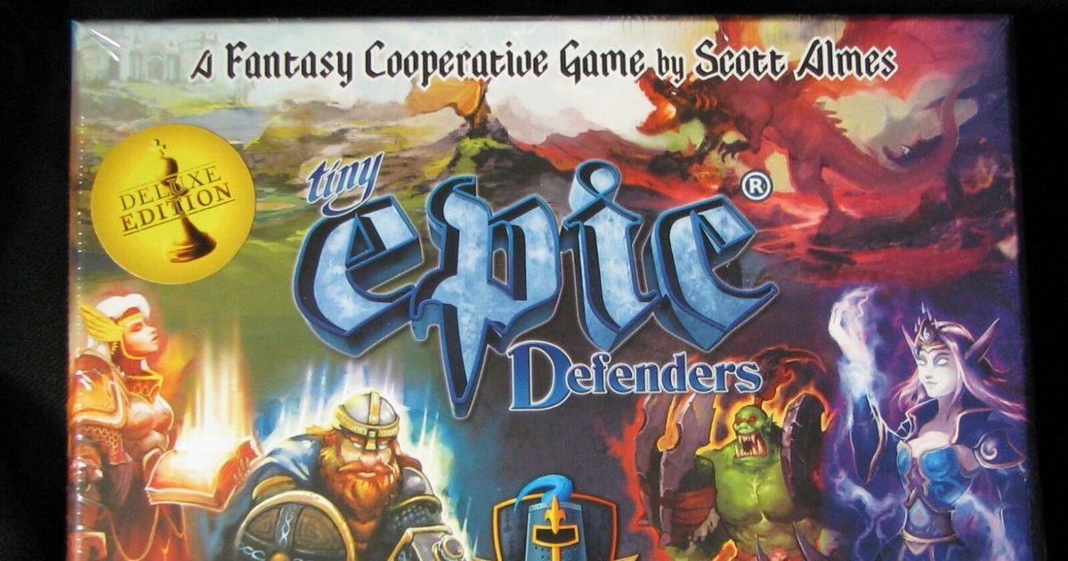 Tiny Epic Defenders (Second Edition): Deluxe Edition | Board Game | BoardGameGeek