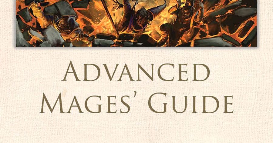 Advanced Mages' Guide | RPG Item | RPGGeek